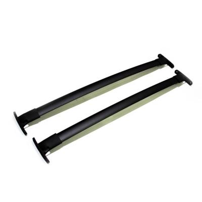 China Aluminum Auto Roof Rack Cross Bars Car Top Luggage Rack for Ford Explorer 2016 Black for sale