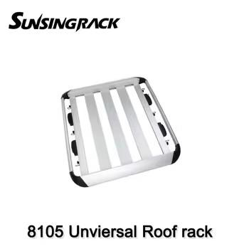 China SunSingRack 8105 SUV 4x4 Roof Mount Basket - 75kg Capacity Aluminum Alloy Luggage Carrier with Lock for sale