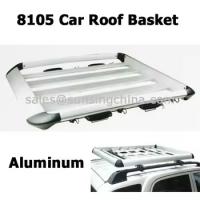 China SunSingRack 8105 SUV 4x4 Roof Mount Basket - 75kg Capacity Aluminum Alloy Luggage Carrier with Lock for sale