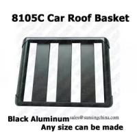China SunSingRack 8105 SUV 4x4 Roof Mount Basket - 75kg Capacity Aluminum Alloy Luggage Carrier with Lock for sale