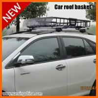 China 8107A Universal NO RUST Steel Car Roof Basket 100kg Capacity 120×100cm/140×100cm with 3-5 Year Warranty for sale