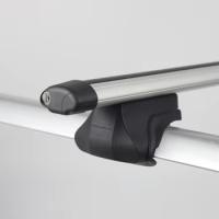 China Thule Design Universal 8102+B1 Aluminum Alloy Oval Car Roof Cross Bars 120cm-137cm Length 55mm Width for Raised Rails for sale