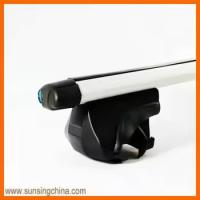 China Thule Design Universal 8102+B1 Aluminum Alloy Oval Car Roof Cross Bars 120cm-137cm Length 55mm Width for Raised Rails for sale