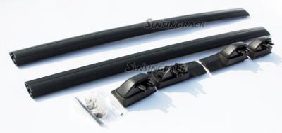 China Aluminum Roof Rack Cross Bars for Honda Element 2003-2010 150lb Capacity Black for sale