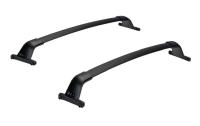 China Black Aluminum Roof Rack Cross Bars for Nissan Kicks Car Top Luggage Rack for sale