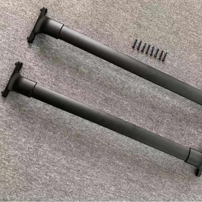 China Black Aluminum Roof Rack Cross Bars for Nissan Kicks Car Top Luggage Rack for sale