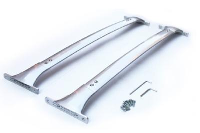 China Aluminum Roof Rack Cross Bars for Infiniti QX Series 135cm Load Capacity for sale