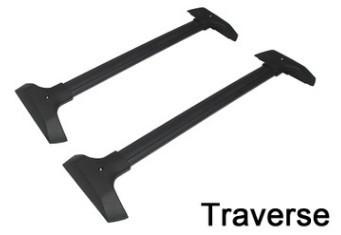 China Aluminum Roof Rack Cross Bars for Chevrolet Traverse 2012-2017 135cm Black for sale