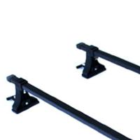 China Black Antirust Steel Roof Rack Cross Bars for Universal Sedan - Zinc Painted Construction with Rubber Protection Strips for sale