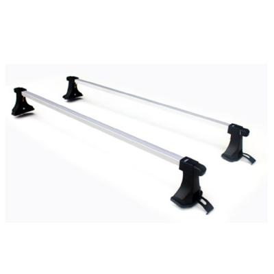 China Universal Aluminum Square Bars Roof Rack - 120cm/130cm/137cm Length Options for Vehicle Cargo Transport for sale