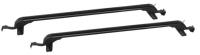 China Universal Aluminum Roof Rack Cross Bars 100cm/110cm with Key Lock System for Sedan Vehicles for sale