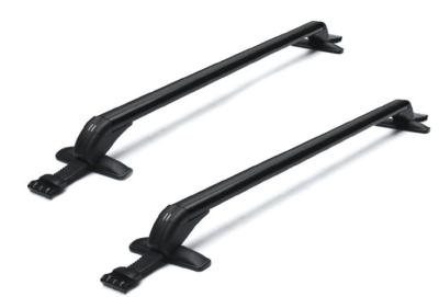 China Universal Aluminum Roof Rack Cross Bars 100cm/110cm with Key Lock System for Sedan Vehicles for sale