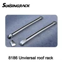 China SUNSING 8186 Aluminum Car Roof Cross Bars - Universal Fit for 4x4 SUVs, 120kg Load Capacity with 4 Anti-Theft Locks for sale