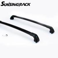 China Sunsing 8183 Aluminum Car Roof Cross Bars with Locks - 136kg Load Capacity, 79-99cm Adjustable Length for 4x4 SUVs for sale