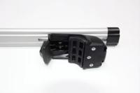 China Sunsing 8018+B6 Aluminum Car Roof Cross Bars Universal Fit Flush Rails 80mm Wingbar Black for sale