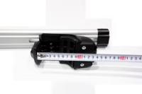 China Sunsing 8018+B6 Aluminum Car Roof Cross Bars Universal Fit Flush Rails 80mm Wingbar Black for sale