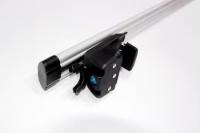 China Sunsing 8018+B6 Aluminum Car Roof Cross Bars Universal Fit Flush Rails 80mm Wingbar Black for sale