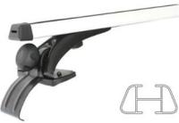 China Black Aluminum Roof Rack Cross Bars Universal Fit for Sedans 120cm Load Capacity for sale