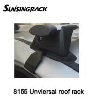 China Sunsing 8155 Universal Aluminum Cross Bar Roof Rack Naked Roof Mount with Locks 120cm for sale