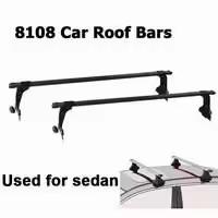 China Sunsing 8108+B1 Aluminum Car Roof Cross Bars 55mm Universal Fit with Big Clamp Opening for SUVs and 4x4 Vehicles for sale