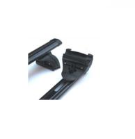 China Aluminum Car Roof Cross Bars Universal 4x4 Accessories Flush Rails Design 55mm Oval Bar 28kg Capacity for sale