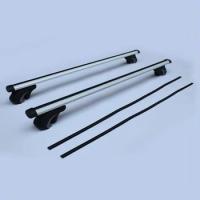 China 8182+B1 Aluminum Oval Roof Cross Bars 120-137cm Universal Fit for 4x4 Vehicles with 26kg Capacity for sale