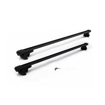 China 8114+B3 Steel Car Roof Cross Bars 120cm-137cm Universal Fit with Zinc Plating for Raised Rails for sale