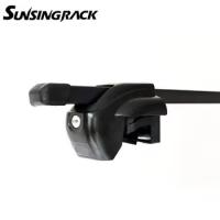 China 8114+B3 Steel Car Roof Cross Bars 120cm-137cm Universal Fit with Zinc Plating for Raised Rails for sale