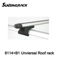 China Durable Aluminum Oval Car Roof Cross Bars 8114+B1 - 120cm/130cm/137cm Length, 55mm Width for 4x4 Vehicles for sale