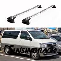 China Sunsing 8155 Universal Aluminum Cross Bar Roof Rack Naked Roof Mount with Locks 120cm for sale