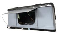 China Grey Car Roof Top Tent 210x140cm with 280g T/C Fabric and ABS Shell for All-Season Camping for sale