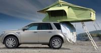 China 2-4 Person Car Roof Tent 240x140cm with Waterproof 429D Canvas for Year-Round Camping for sale
