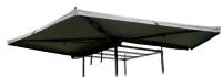 China 420D Fabric Car Side Awning with 200cm Poles, PU 2000mm Waterproof & UV50+ Protection for Outdoor Camping for sale