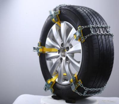 China Universal Aluminum Car Snow Chain for Winter Safety and Easy Ski Equipment Transportation for sale