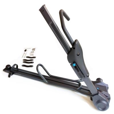 China 8315 Universal Aluminum Alloy Car Roof Bike Carrier with 72mm Tire Width and 90cm Cross Bar Spacing for sale