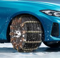 China Universal Anti-Skid Snow Chains with Coarse Manganese Steel - Fits 165-285mm Wheel Widths, 100 SETS MOQ for sale