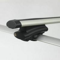 China 8102C+B1 Universal Aluminum Oval Car Roof Cross Bars 120-137cm Length 55mm Width for Raised Rails for sale