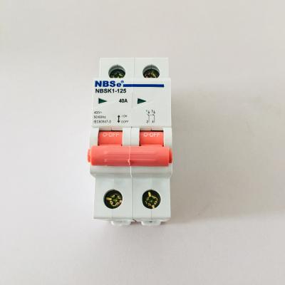 China NBSK1-125 Circuit Breaker Disconnect Switch , Circuit Disconnect Switch 40A for sale