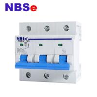 China 3P Industrial Type Circuit Breaker Type D Mcb NBSM30-125 Series Din Rail Installation for sale