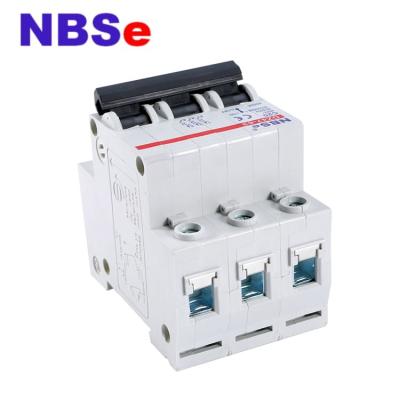 China NBSe DZ47-63 3P 20A Electrical Mcb Switch High Fire Resistant IEC60898 Standard for sale