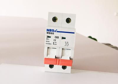 China MB Series PA66 2P Micro Circuit Breaker High Breaking Capacity CB Certified for sale