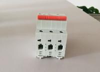 China Miniature 3 Phase Circuit Breaker PA66 Material Short Circuit Protection for sale