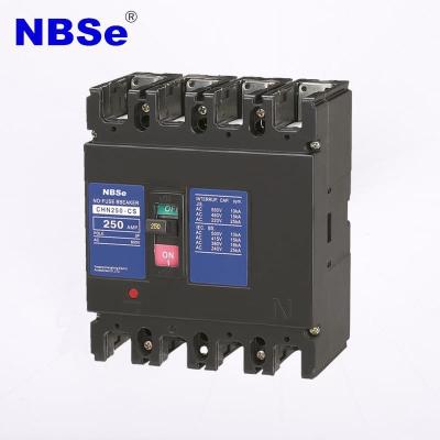 China NBSe NF-CW Molded Case Circuit Breaker 4 Pole MCCB Over Current Protection for sale