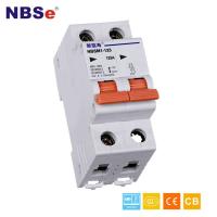 China NBSM1-125 Series Industrial Type Circuit Breaker Thermal / Magnetic Release Lightweight for sale