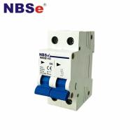China ROHS 230V Type B Curve MCB Din Rail Mounting IECEN60947-2 Standard for sale