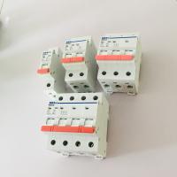 China 3P 63A Micro Circuit Breaker 18mm DIN Rail Mounting Overload Protection for sale