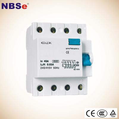 China NBSe BF60 Series Residual Current Device 6A-63A Earth Leakage Protection for sale