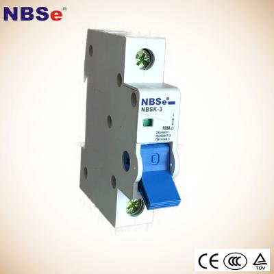 China NBSK-3 Electrical Isolator Switch 1P 100A 230V/400V AC 50 Hz/60Hz Use Easily for sale
