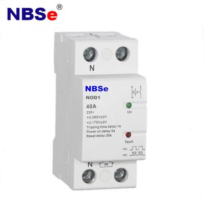 China NOD1 Automatic Shunt Trip Circuit Breaker Self Resetting AC 220V Low Power for sale