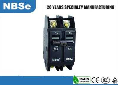 China NBSe TQL 2P 60A 10KA Plug In Circuit Breaker ,thermal overload protector AC 125~250V for sale